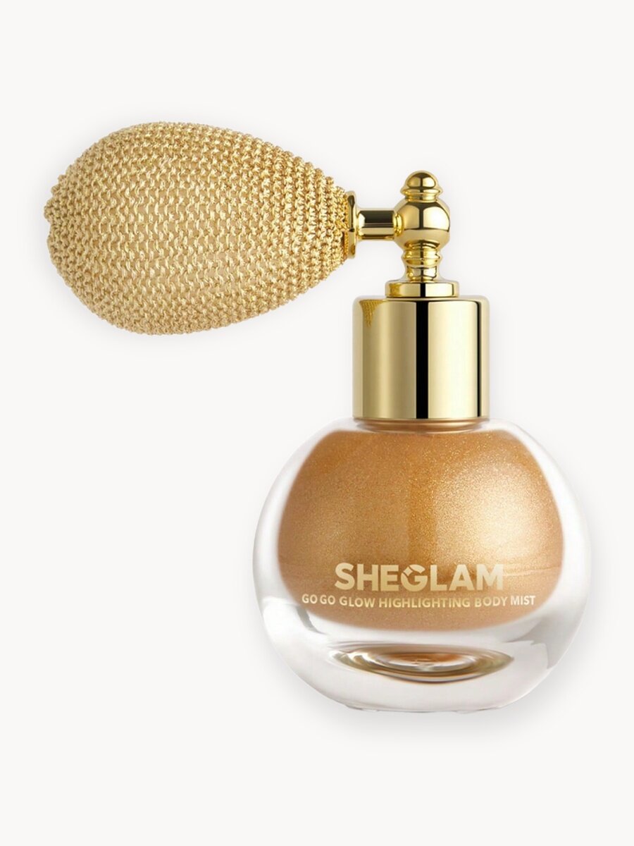 Спрей для тела с хайлайтером SheGlam Go Go Glow Highlighting Body Mist оттенок Gold