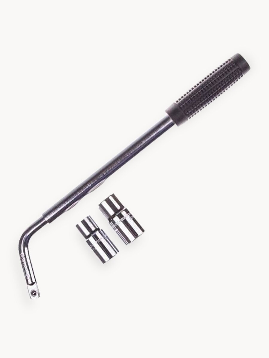 Ключ балонный L-образный 17х19, 21х23мм телескопический SKYWAY