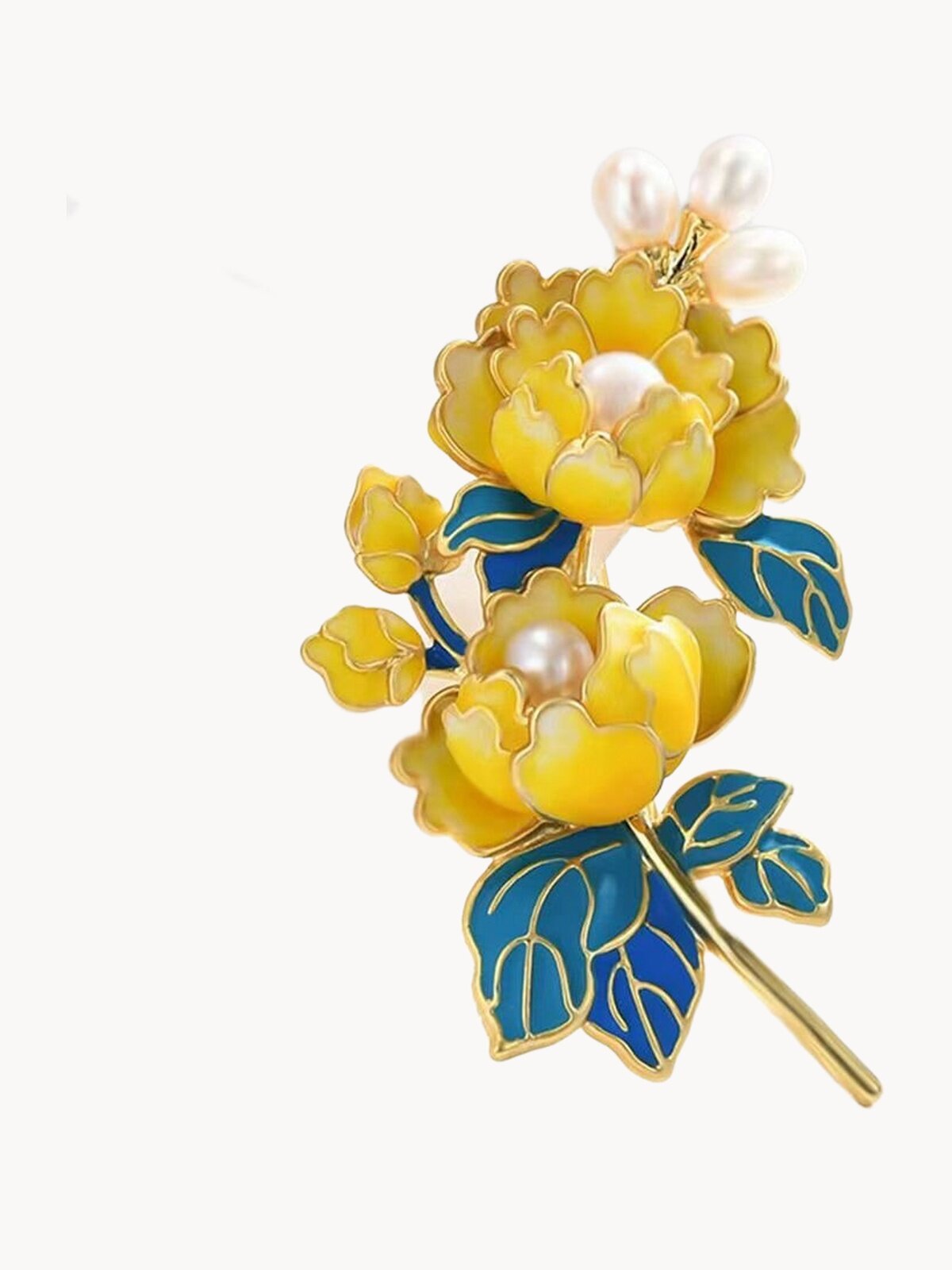 Брошь, эмаль