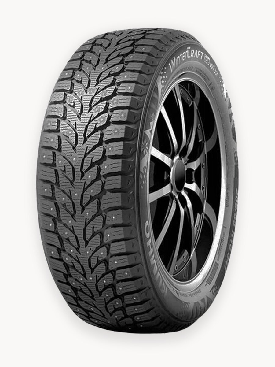 Шины зимние шипованные Kumho WinterCraft Ice Wi32 195/65 R15 95T XL