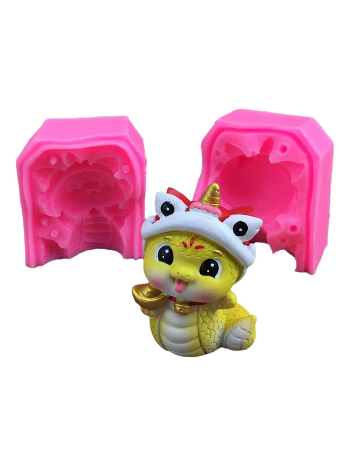 Силиконовая форма для украшения в виде фигурки змеи Термостойкая форма для ювелирных изделий