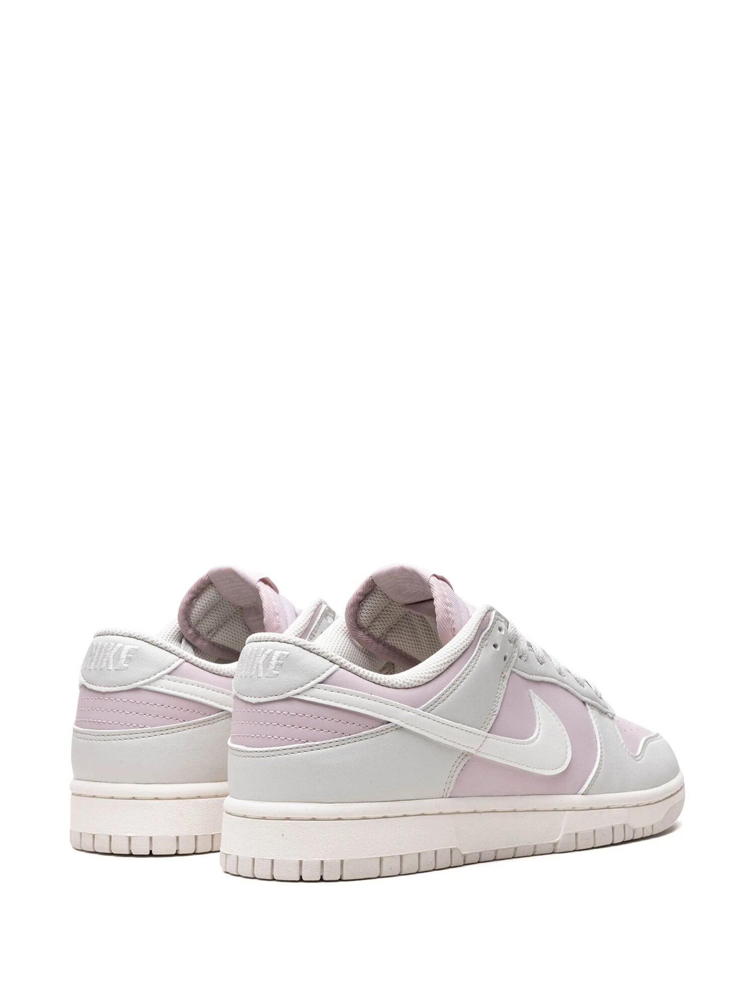 Кроссовки NIKE, размер 6.5 US, белый/фиолетовый — фото 1