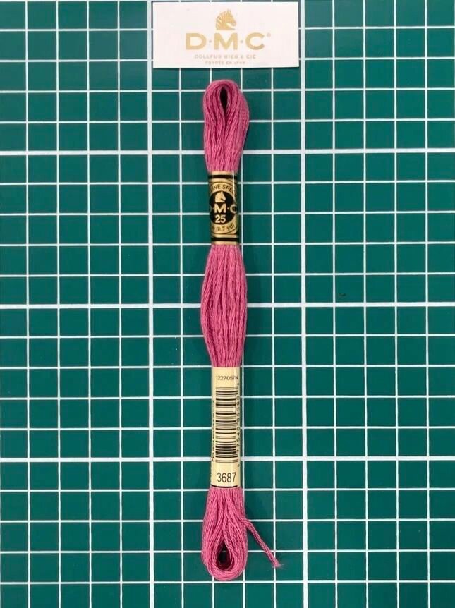 DMC, col: 3687, Мулине