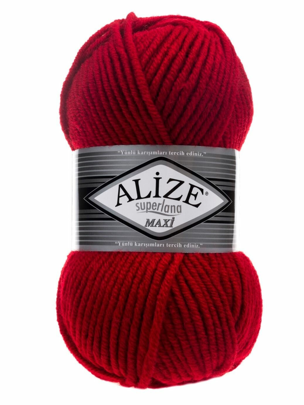 Пряжа Alize Superlana Maxi №56, 25% шерсть, 75% акрил. 500гр.