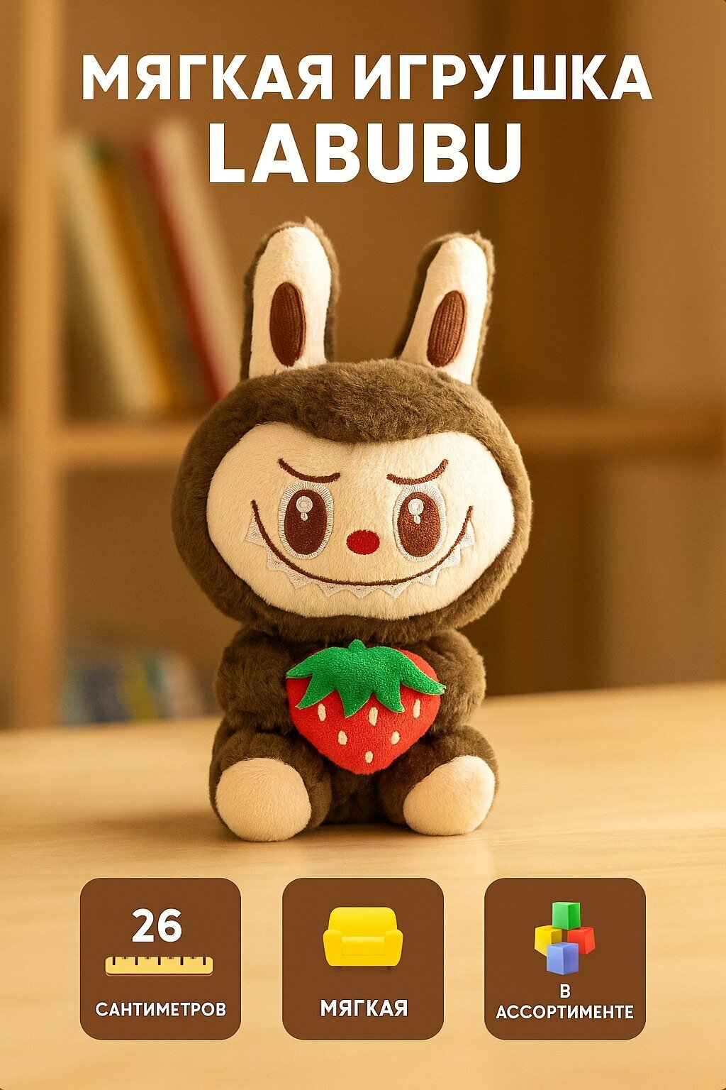 Мягкая игрушка Smart Лабубу Labubu