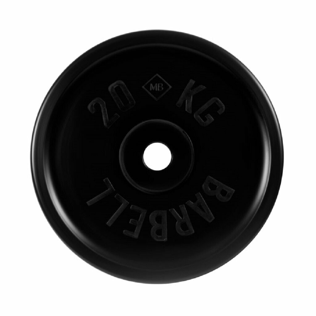 Блины для штанги и гантелей MB Barbell 20 кг 51 мм евро-классик олимпийский