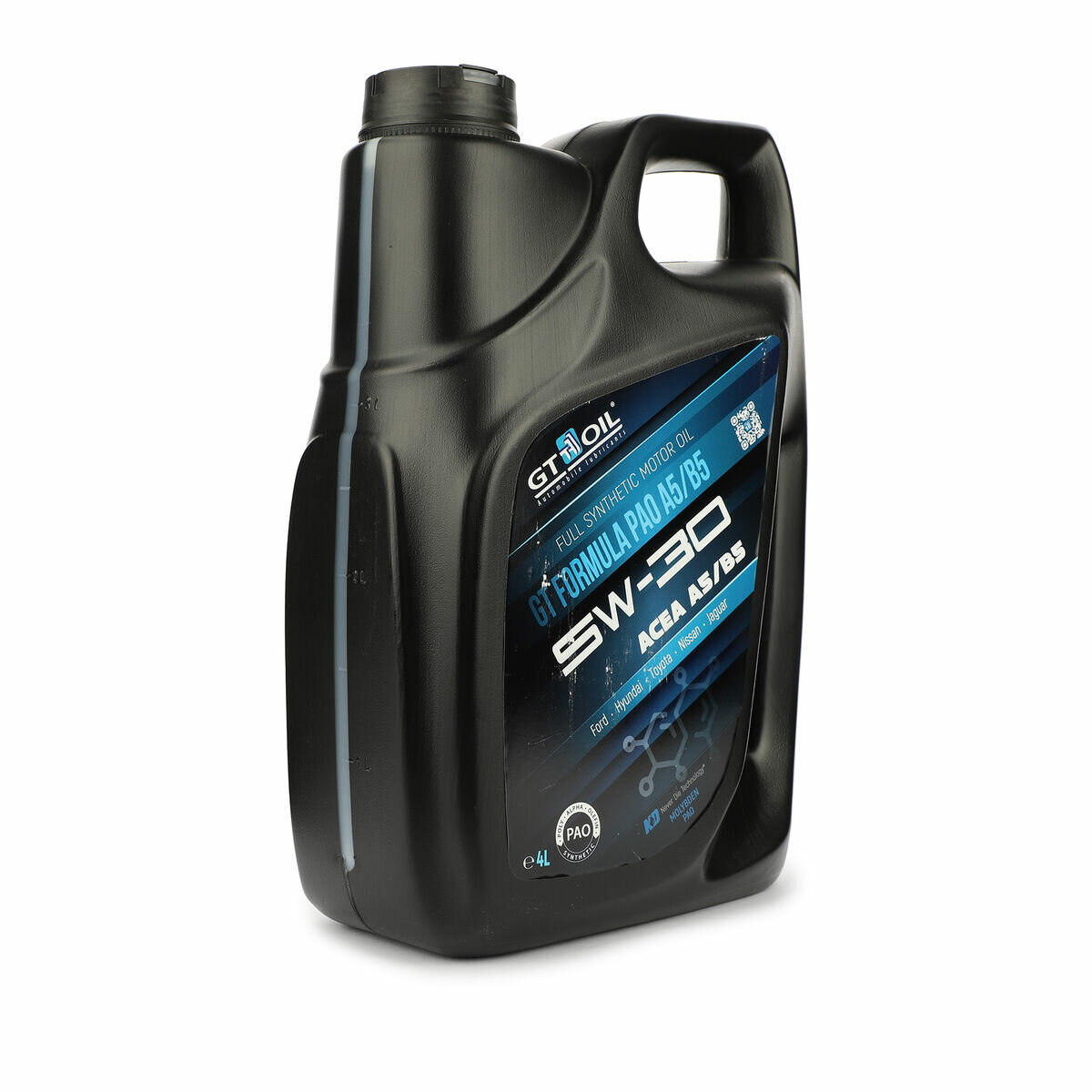 Масло Моторное Синтетическое Всесезонное Gt Formula Pao A5/B5 Sae 5W-30 Api Sl/Cf, 4 Л(Gt Oil 8809059409671)