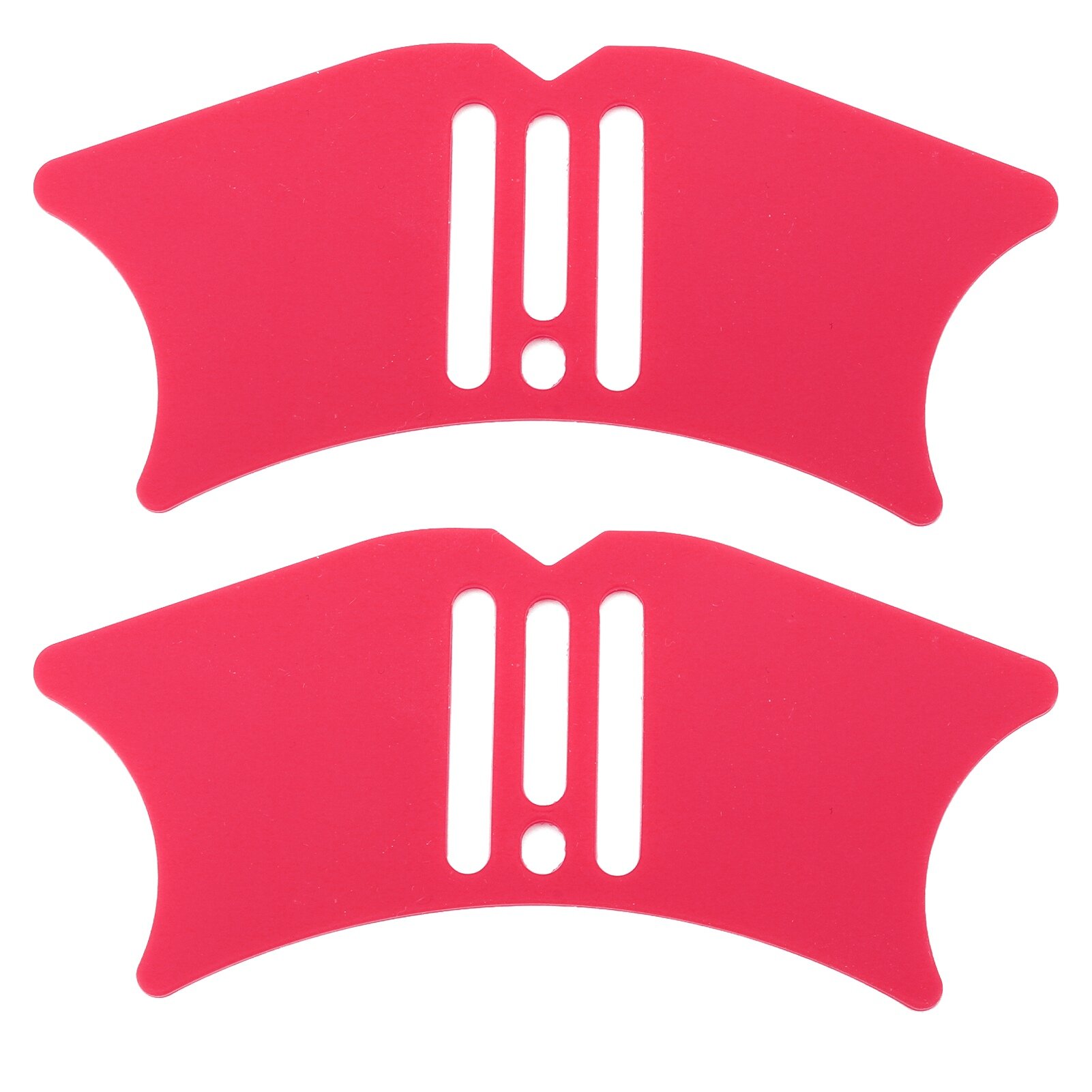 Шт. 4 в 1 трафарет для контура носа, многоразовый силиконовый шаблон для теней, шаблон для хайлайтера, подводка для глаз, линия губ, ресницы, розово-красный