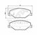 Колодки Тормозные Дисковые, Передние Skoda Fabia Ii, Iii 07>, Rapid I, Ii 12>; V...