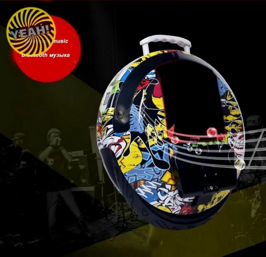 Детский электросамокат с Bluetooth – светодиодная подсветка, 10 км на заряде, 8-12 лет