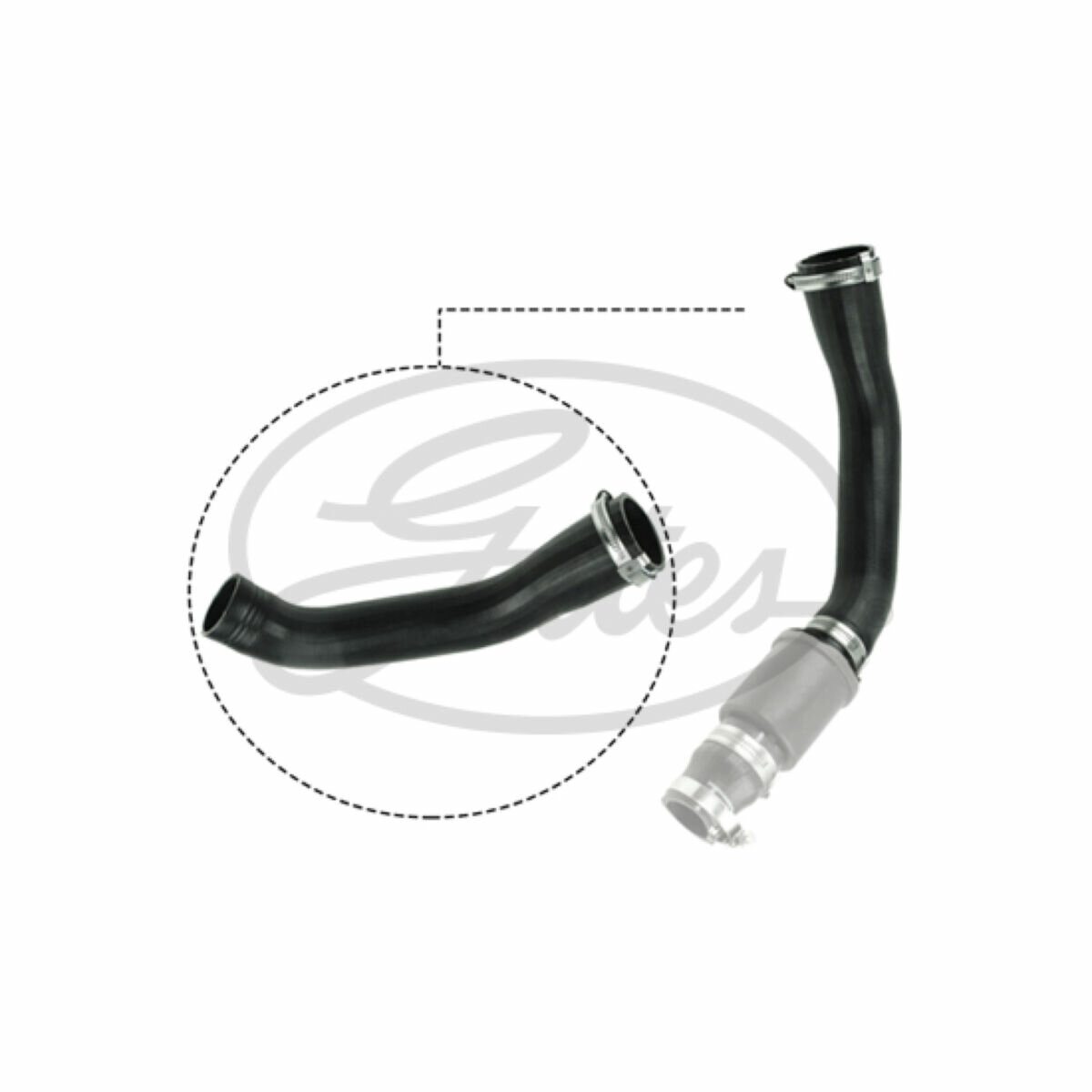 Шланг Интеркулера Ford (Europe) Transit 260 2.2D 09/07-08/14(Gates 09-0631)