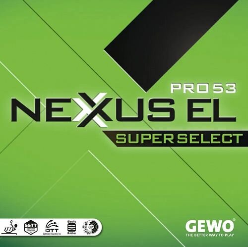 Накладка Gewo Nexxus EL Pro 53 Super select (толщина MAX, зеленая)