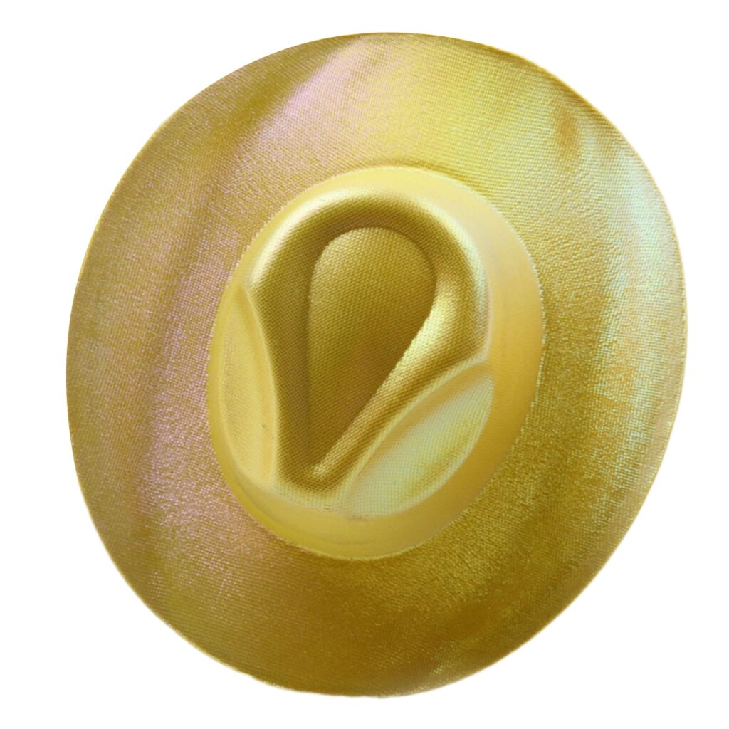 (1шт) Мини-шляпа с мультяшной ковбойской шляпой своими руками-Симфонический желтый