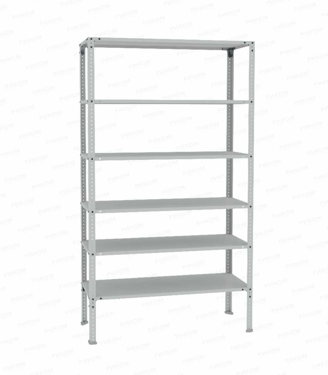 Стеллаж MS Standart 195х100х25х6 полок