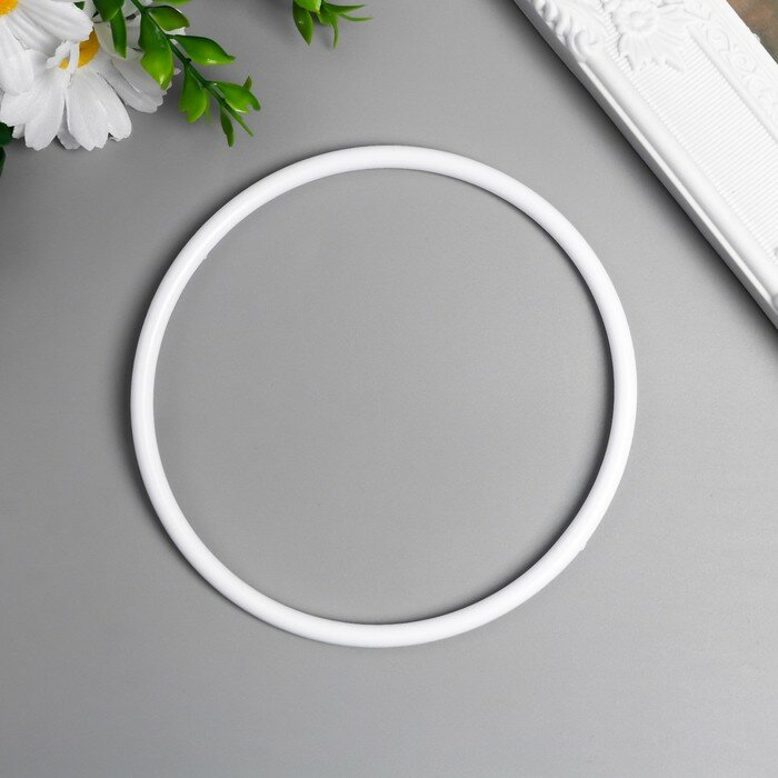 Кольцо пластик для изготовления ловца снов d=13 см 7098180