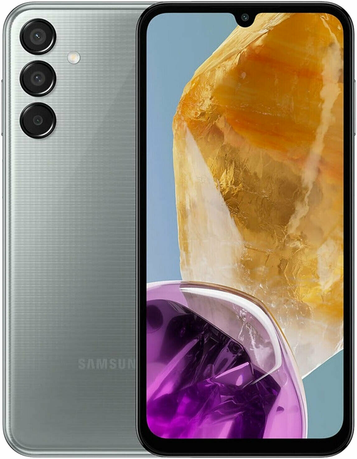 Смартфон Samsung Galaxy М15 4/128 ГБ, Android, серый, Stone Grey