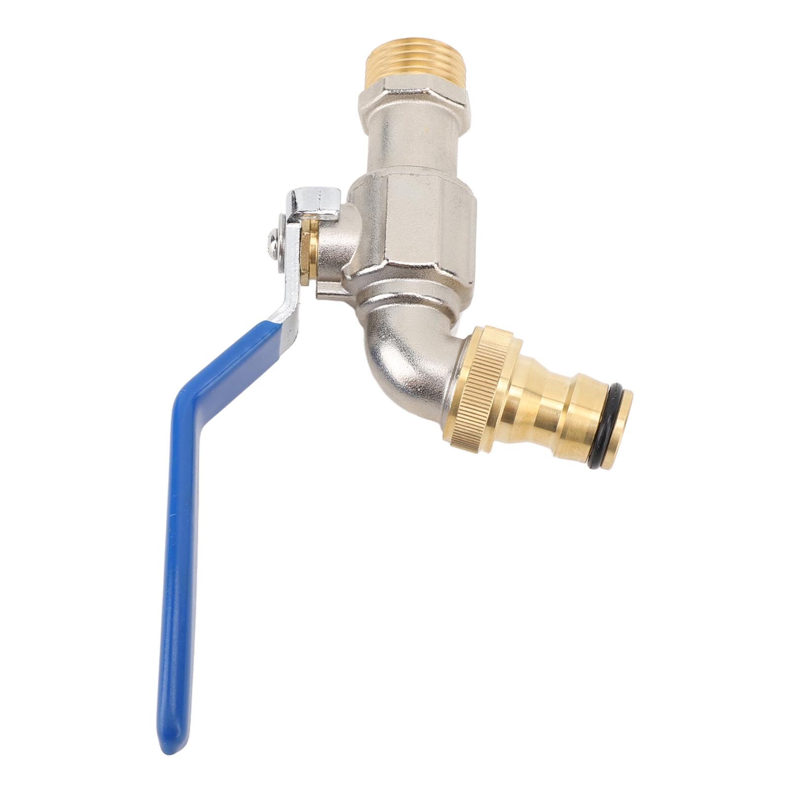 Шаровой кран с рычагом и ручкой, встроенный шаровой кран с быстрым потоком, латунный кран, запорный шаровой кран для ванной комнаты, кухни, 1/2 дюйма