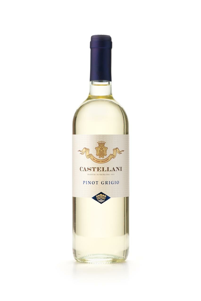 Вино Кастеллани Терре Сицилиане Пино Гриджио, IGT, белое, сухое, 0.75л