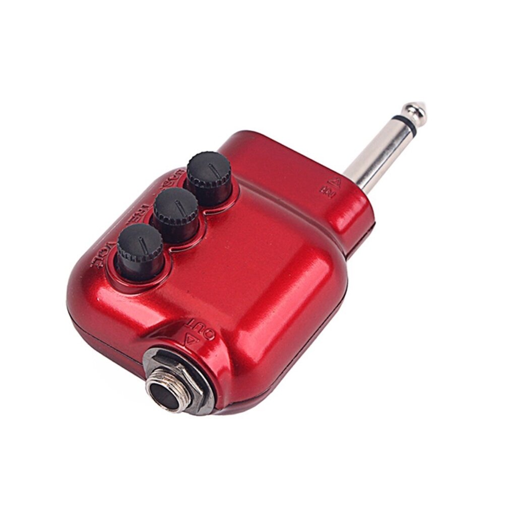 Малый Предусилитель Предусилитель Гитары Звукосниматель Эквалайзер Эквалайзер Предусилитель 6.35 мм Штекер Предусилитель Акустической Гитары Прочный