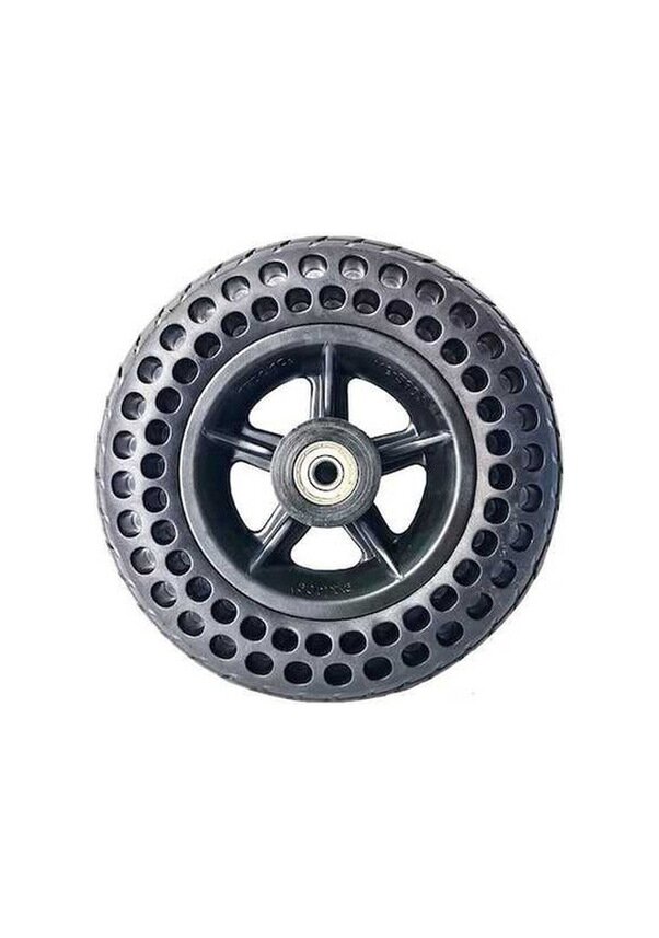 Передние колеса 7x2 7 дюймов с электроприводом для инвалидной коляски, комплект пневматических сотовых шин, собранный комплект колес, бесплатные сотовые шины