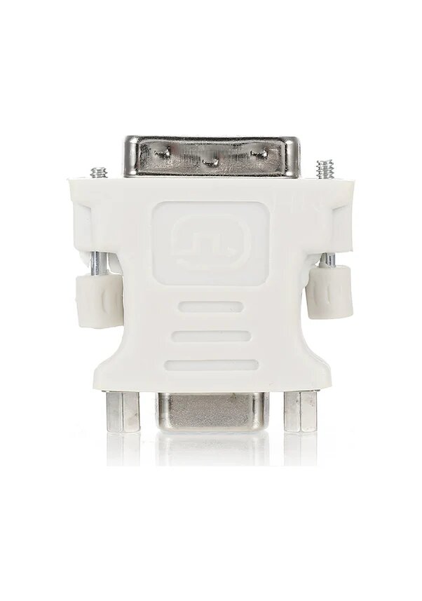 Переходник DVI 24+1 (папа) в VGA (мама), адаптер для подключения монитора и проектора