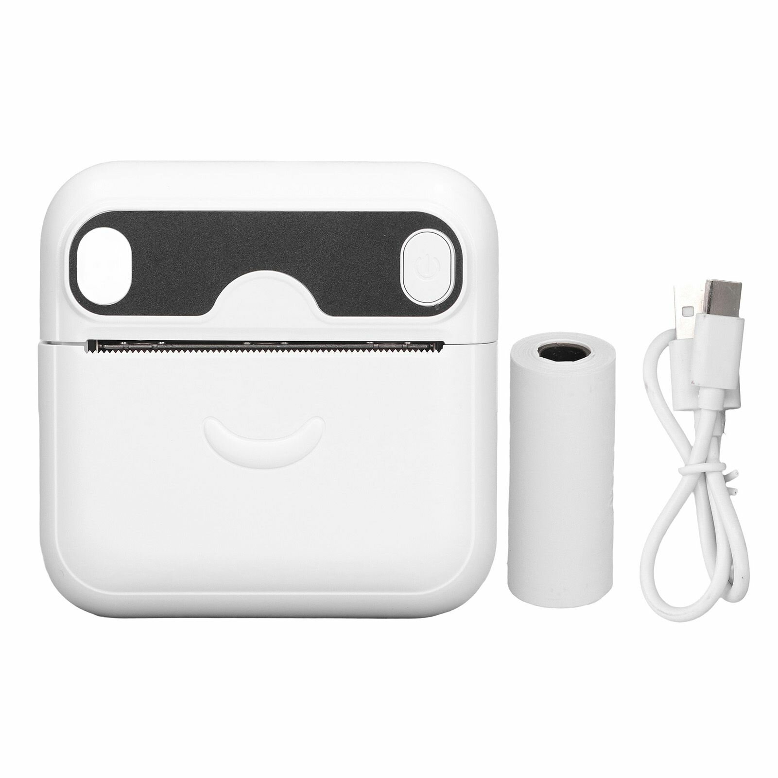 Мини-термофотопринтер, портативный карманный беспроводной Bluetooth-принтер для печати фотографий без чернил для мобильных устройств