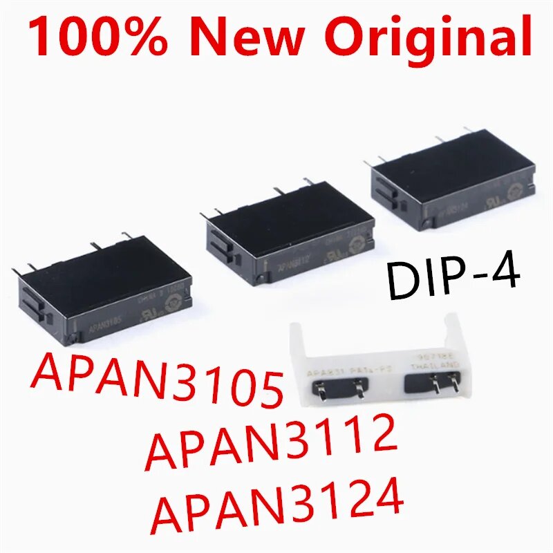10 шт. силовых реле PA1A-PS, Model APAN3124