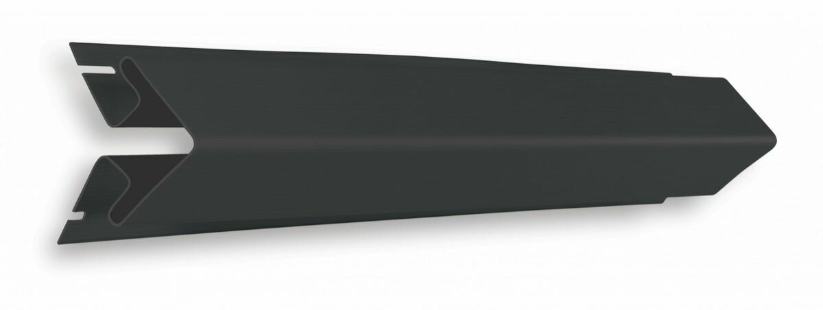 Ю-пласт Наружный угол, графитовый, 1 шт