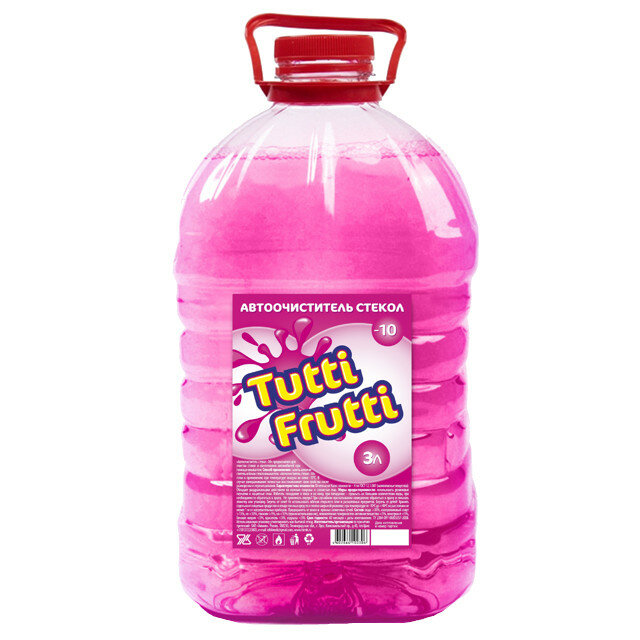 Автоочиститель стекол TUTTI FRUTTI -10C 3л
