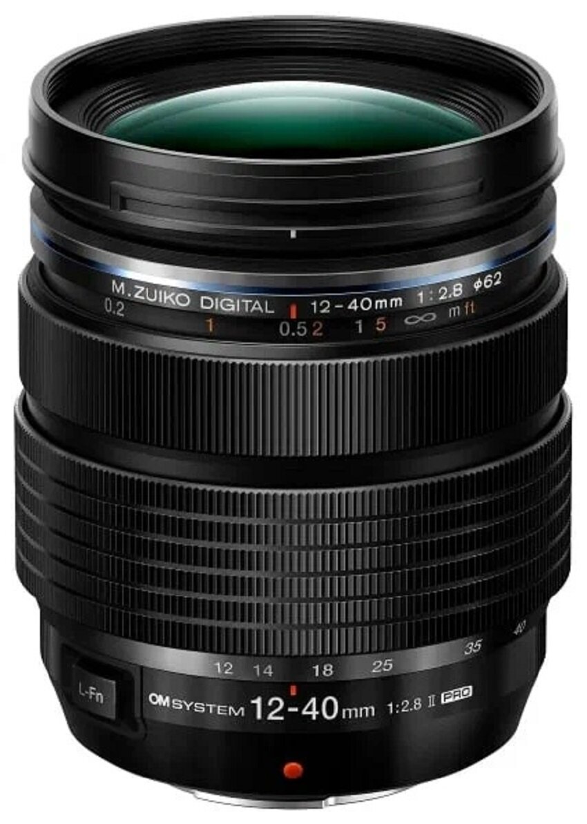 Olympus M.Zuiko Digital ED 12 40mm F2.8 PRO II, черный