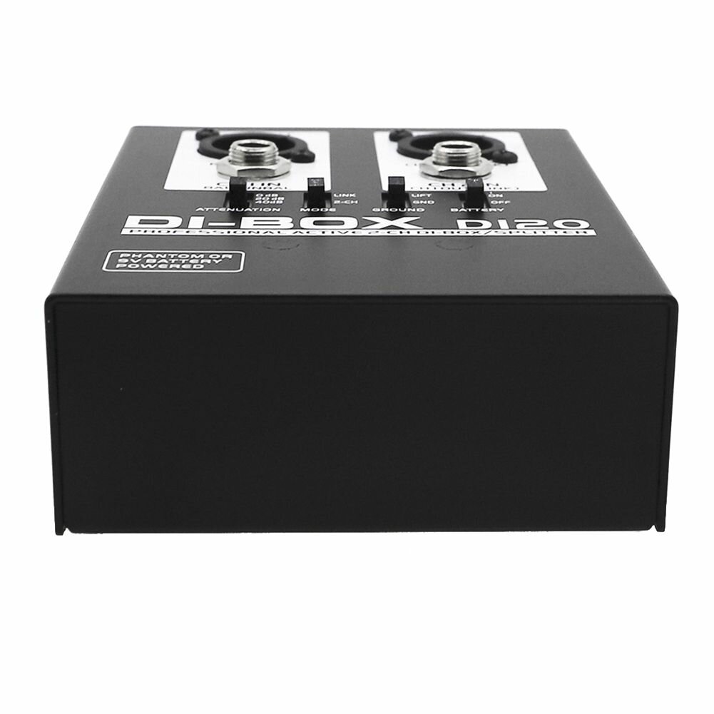 (J X R B) Audio Active DI BOX Коробка С Прямым Впрыском, Малошумящая Гитарная Бас-Гитара