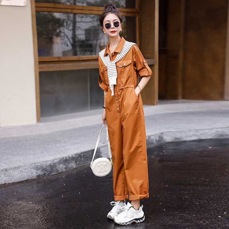 Комбинезон "Новый стиль", карамельный, размер L, 106-115 кг