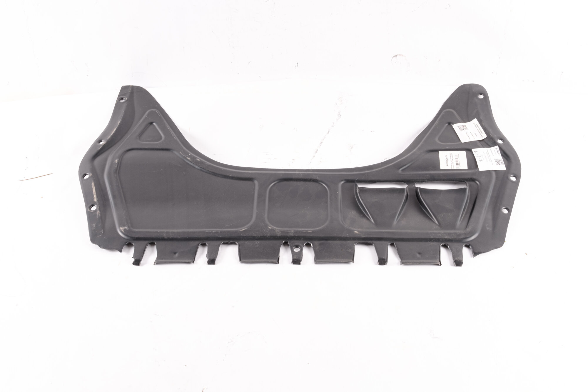 Защита переднего бампера пыльник Шкода Октавия 2 Skoda Octavia A5 2004-2013 дефлектор бампера