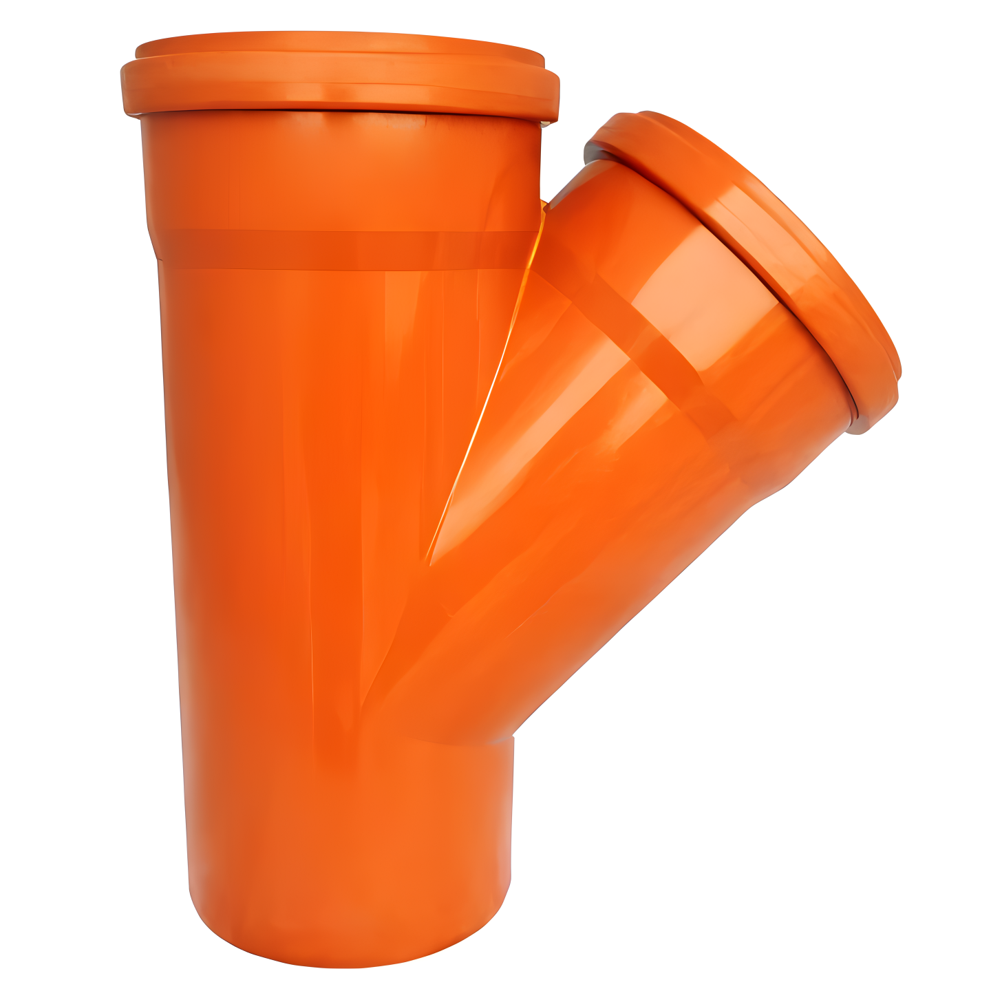 Тройник 160/160/45 РЫЖИЙ сделан из прочных и качественных материалов