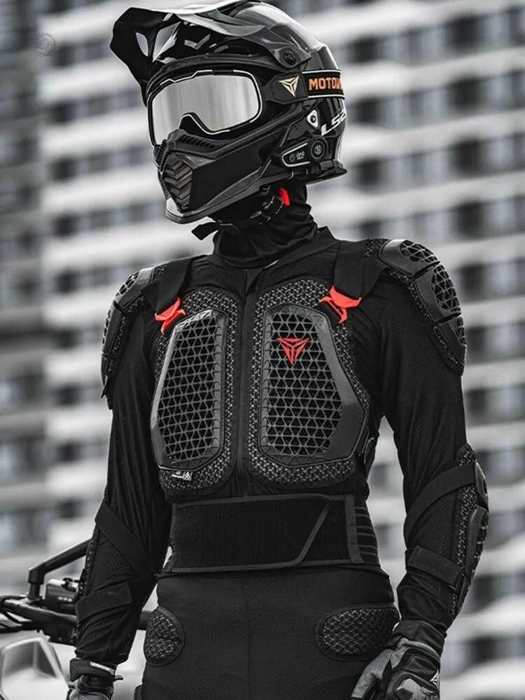 Моточерепаха с полной защитой корпуса для мужчин и женщин