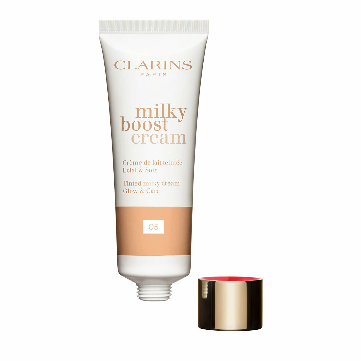 Clarins 0,5 Milky Boost Cream Glow & Care Тональный крем