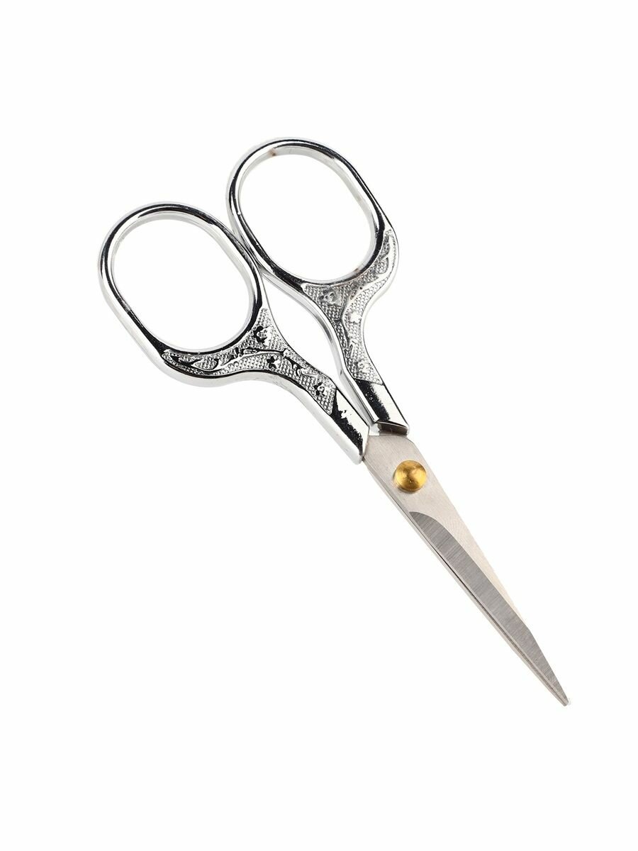 Винтажные серебряные ножницы для вышивания для рукоделия, рукоделия, искусства и шитья, ножницы в стиле ретро для квилтинга, пэчворка и вышивки