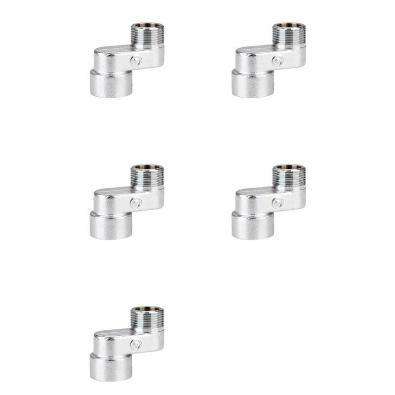 Эксцентрик Gappo G2292.50, латунь, никелированный, 1/2", 3/4", 50мм