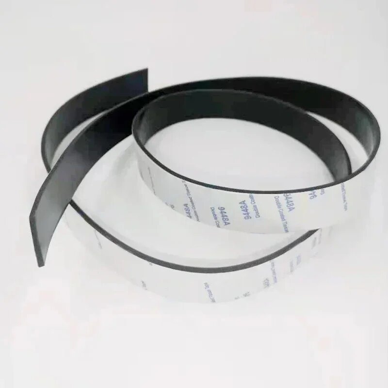 Белая силиконовая уплотнительная лента, самоклеящаяся 30 мм, Black, 2MM, 1meter