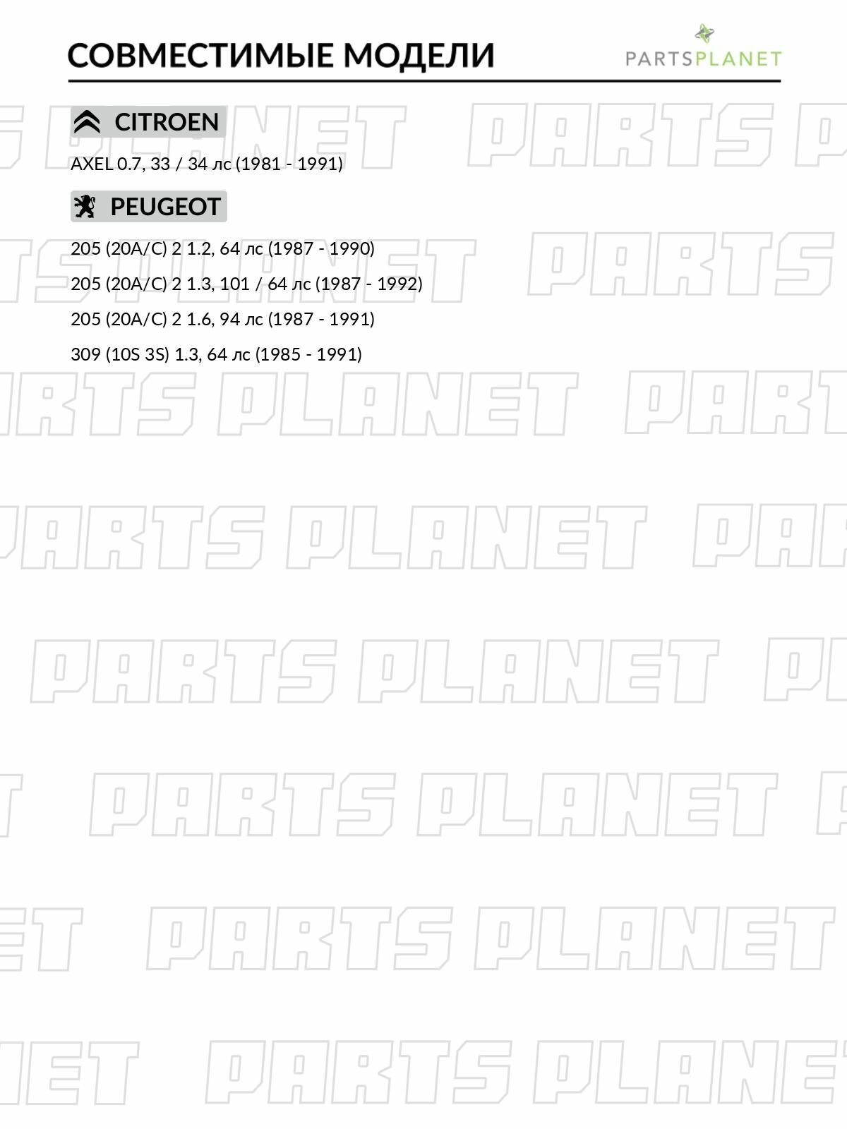 Фильтр масляный, для Ситроен AXEL, Пежо 205 2, 309 арт OP554 FILTRON — фото 1