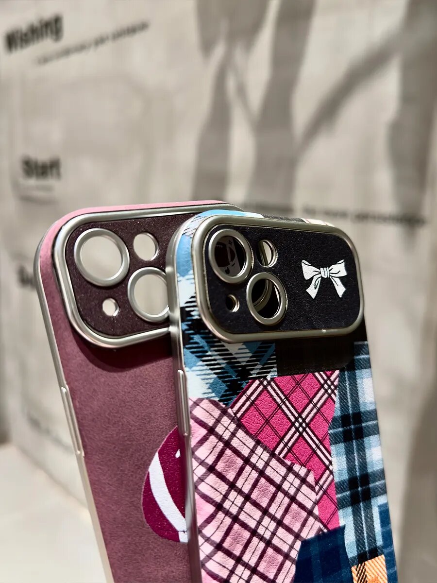Чехол О'кейси, для iPhone 14, с принтом, защита камеры, накладка, красный — фото 1