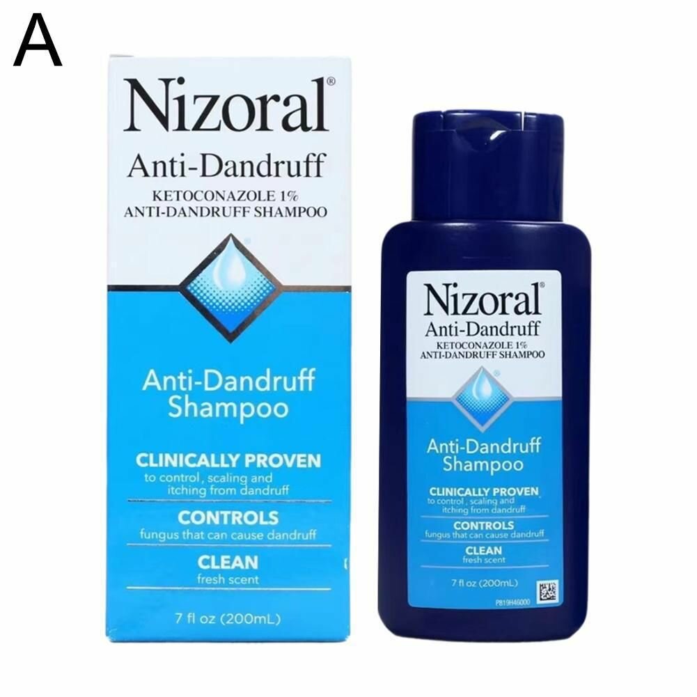 200ml Nizoral Шампунь против перхоти и зуда для глубокого очищения.