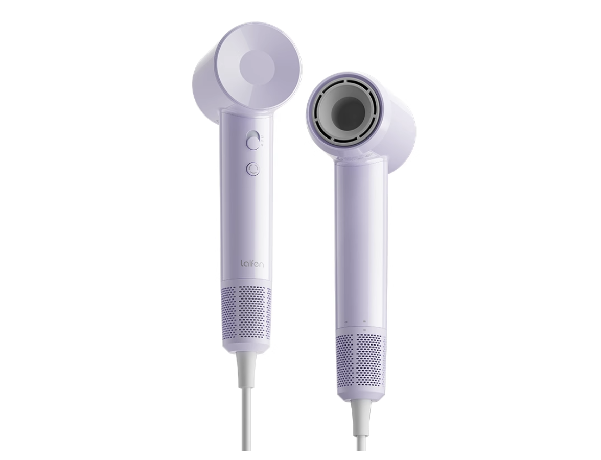 Фен для волос Laifen SE Lite, 1400Вт, 2 скорости ионизация, Фиолетовый Никаких аксессуаров