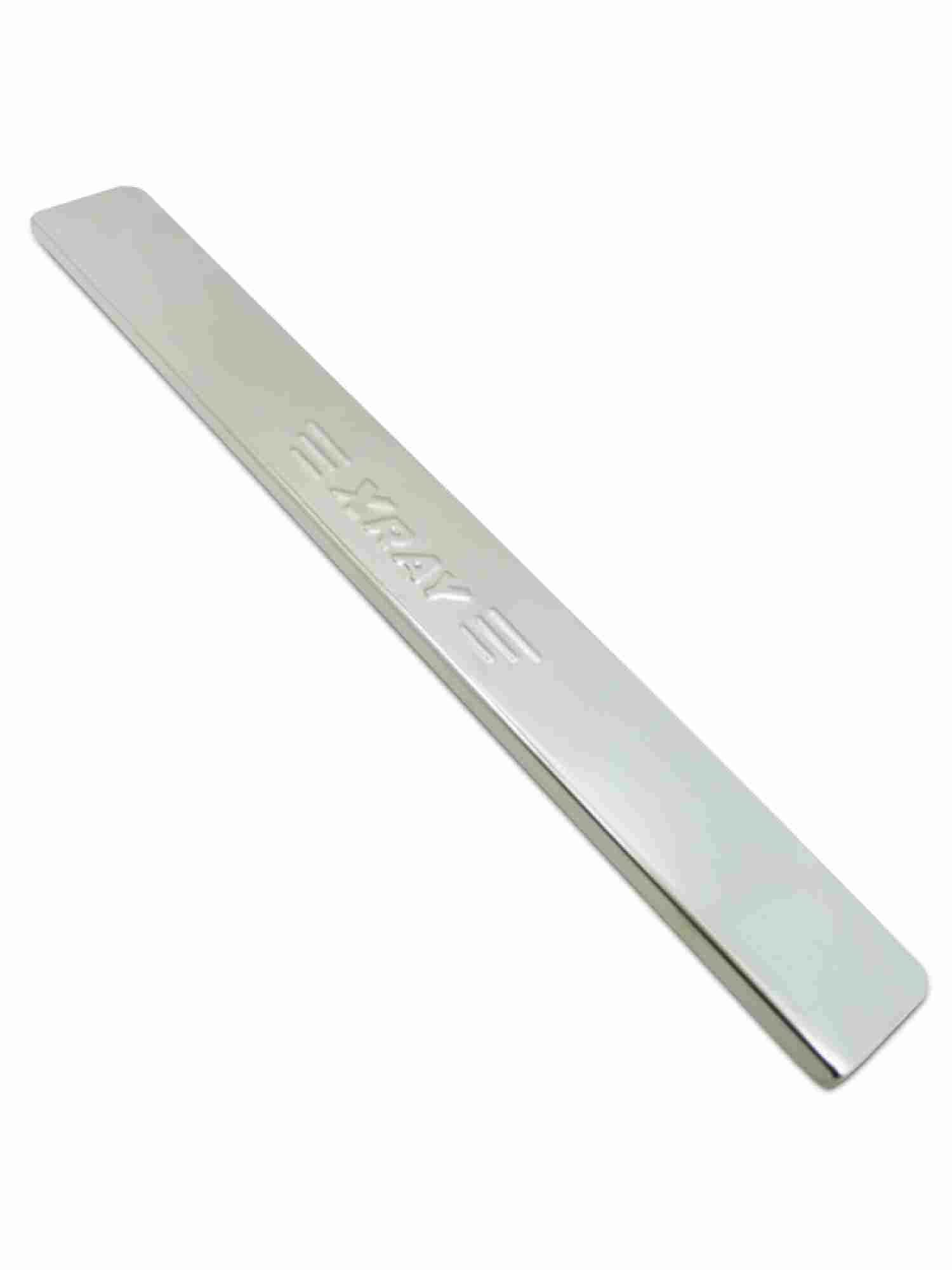 Накладки на пороги LADA Xray штамп (надпись Xray) belais #014.66.591