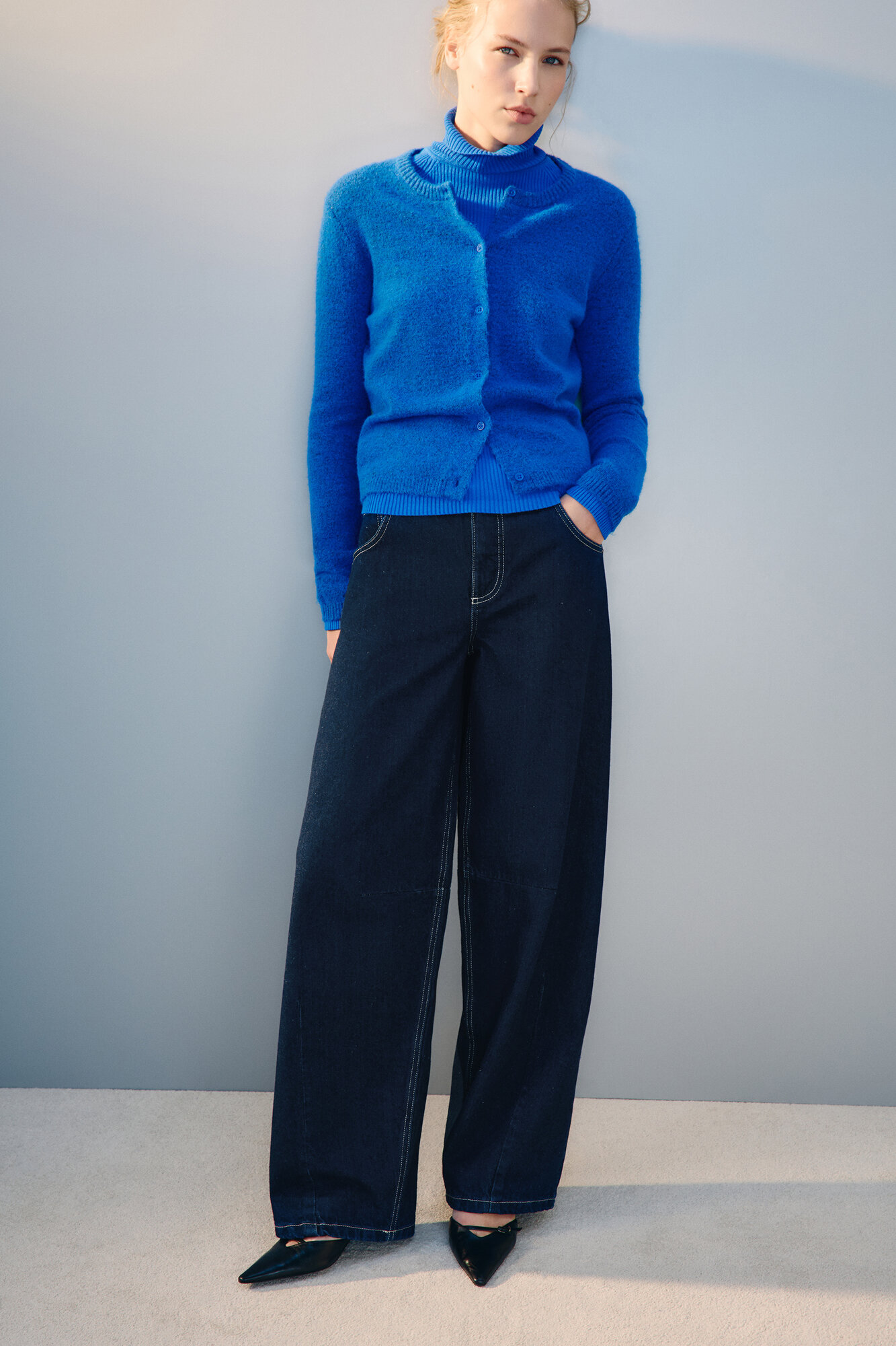 Джинсы бананы Women SMART 