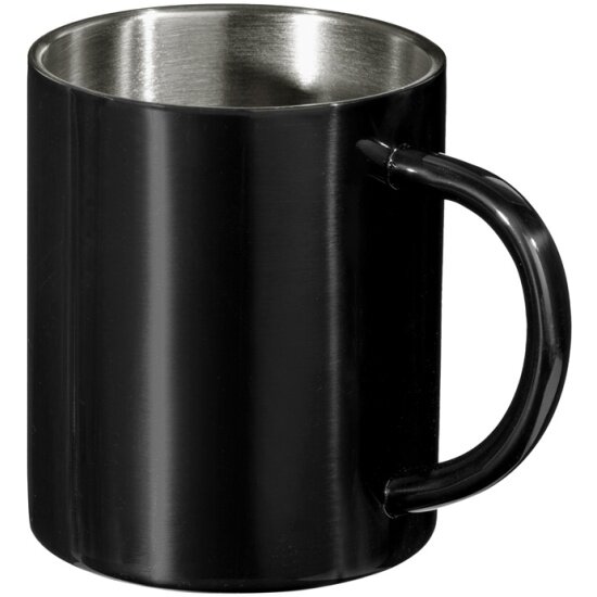 Кружка Oasis "Altai" 300 мл, нерж. сталь, черный (877407)