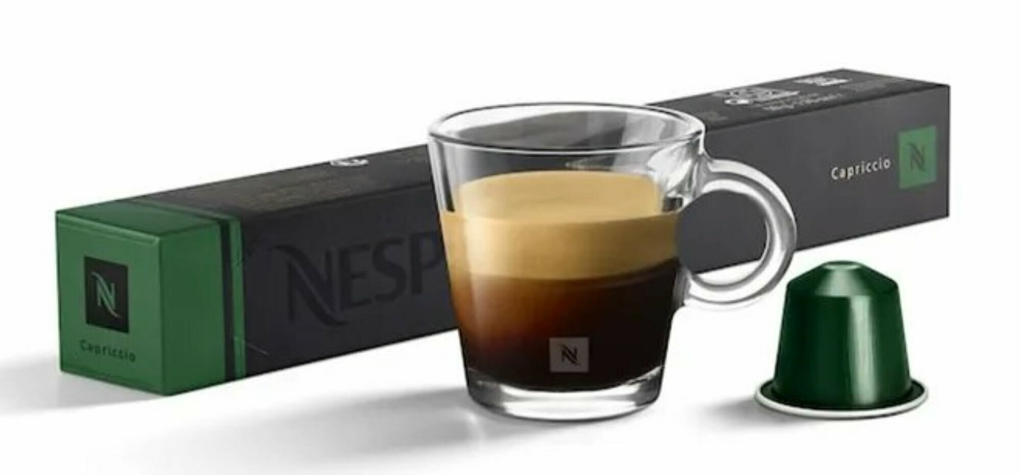 Кофе Nespresso "Capriccio", 10шт, капсулы, средняя обжарка, арабика/робуста