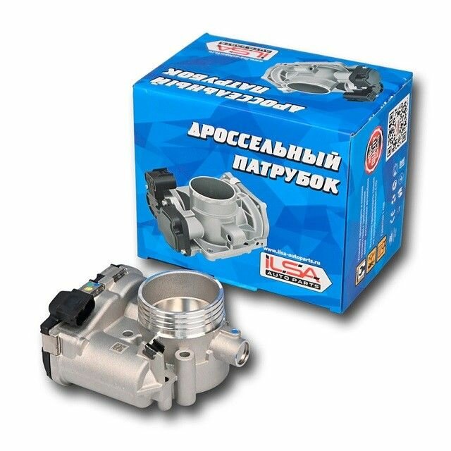 Дроссельный патрубок/Заслонка 21126-1148010 ВАЗ 2170, 2190, 1118, 2123, 21214