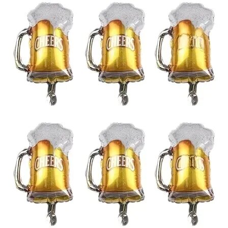 Гигантские мини шары для вечеринки 6 шт.