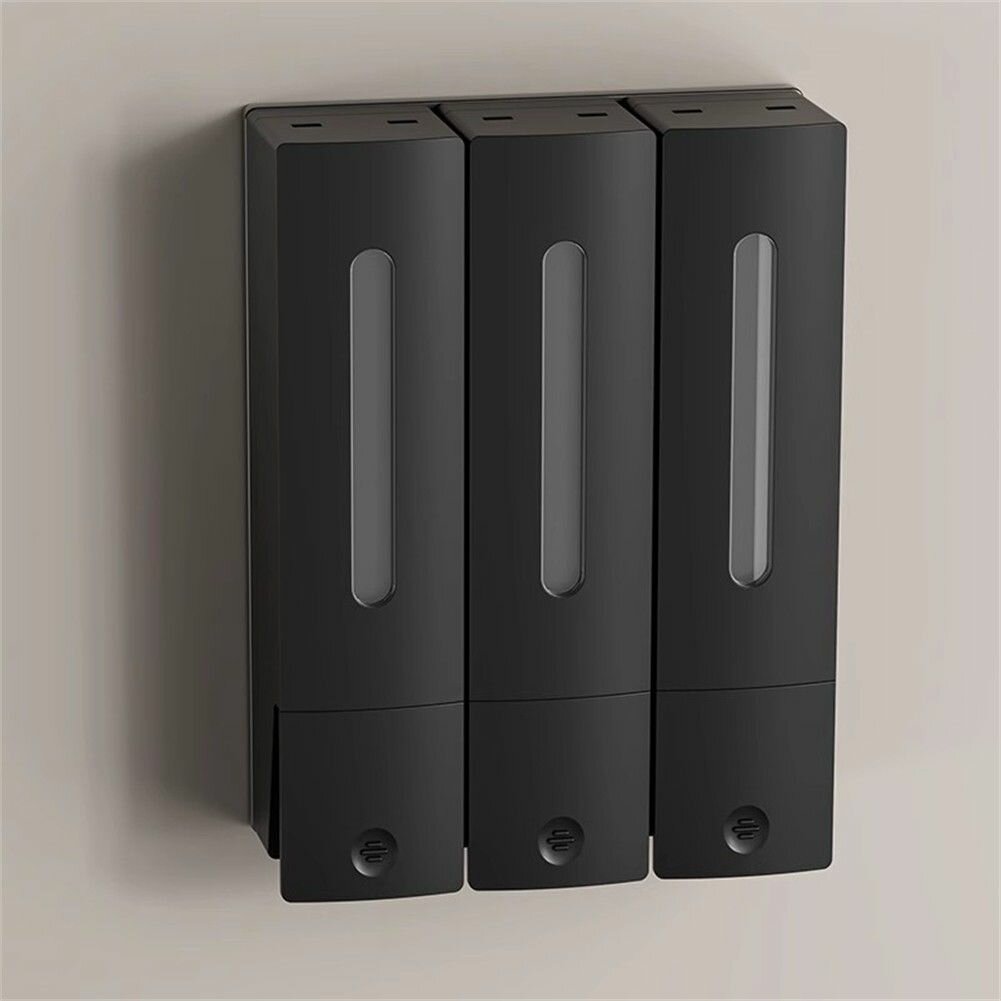 Настенная Бутылка Насоса Дозатора Мыла объемом 400 МЛ для Геля для Душа Шампуня Кондиционера